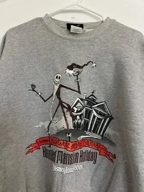disneyland | Sweaters | Vintage Y2k Nightmare Before Christmas Haunted ...